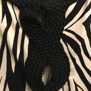 august silk | Tops | August Silk Knit Blouse Medium Unique Mid Design ...